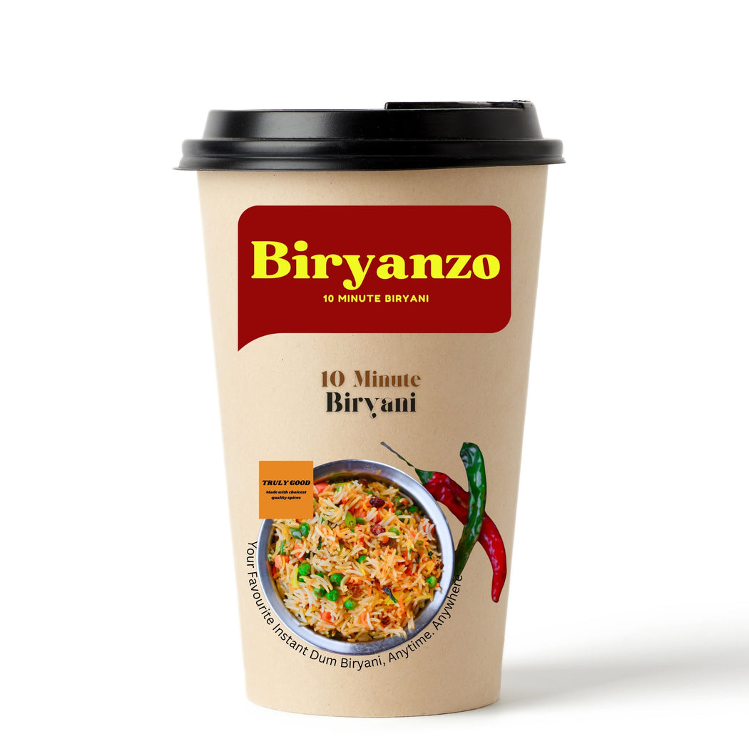 Biryanzo: Instant Biryani. Real Taste. Ready in 10 Minute